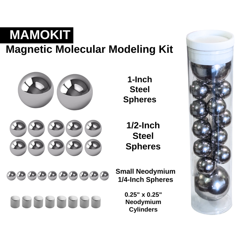 Magnetic Molecular Modeling Kit