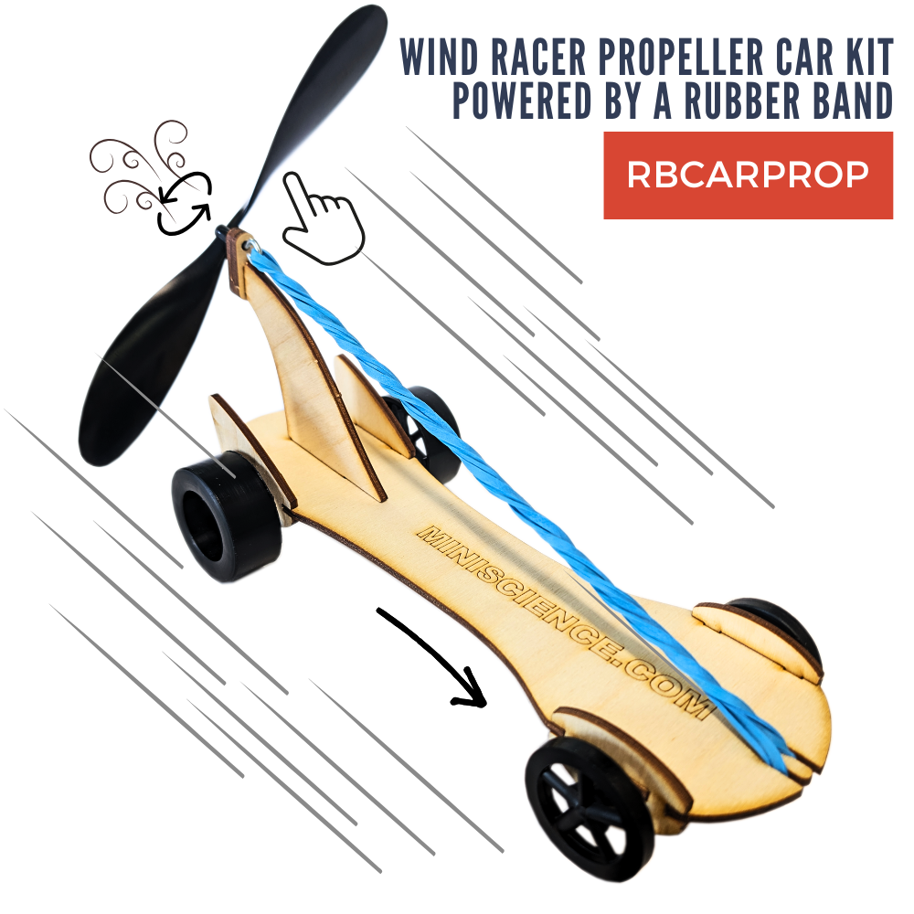 Wind Racer Propeller Car Kit